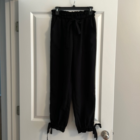 Allie Rose | Pants & Jumpsuits | The Cutest Black Polyester Pants ...